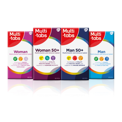 Multi-tabs Vitamin håndkøb | Pris & tilbud » Køb nu: apotekeren.dk